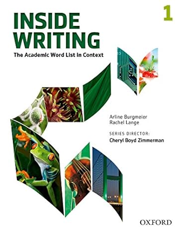 tailieutuhoc.com: Inside Writing Level 1 Student Book: Arline Burgmeier ...