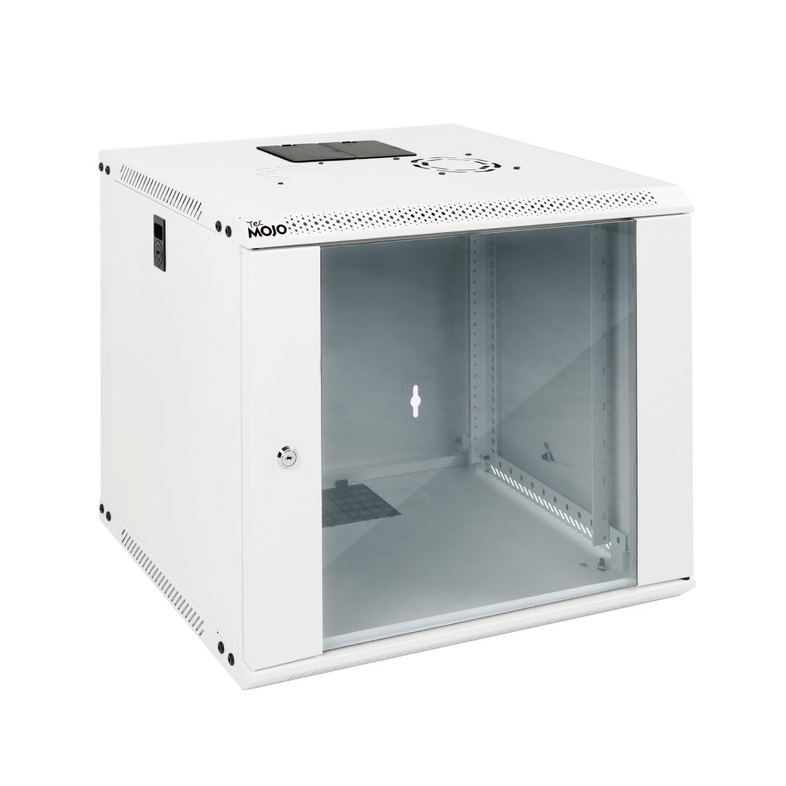 Tecmojo 9U Wall Mount Rack Network Cabinet for 19" IT Equipment,with ...