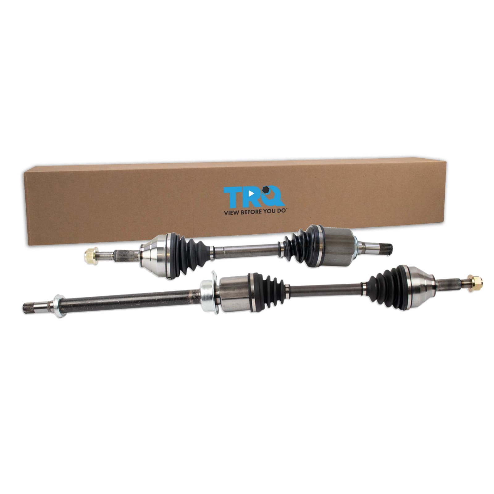 TRQ Front CV Axle Shaft Assembly Set Driver & Passenger Side Compatible ...
