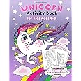 Amazon.com: Unicorn Activity Book for Kids Ages 4-8: Fun Kid Workbook ...