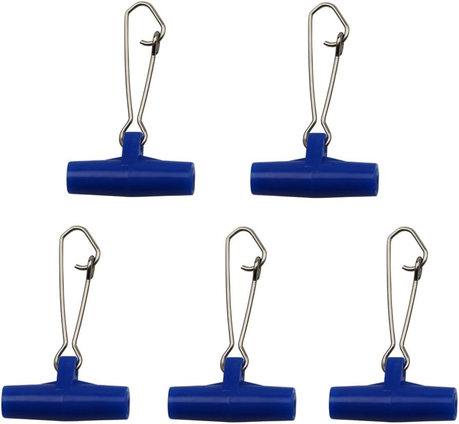 Fishing Line Sinker Slide with Duo-Lock Snap 25-50pcs High-Strength ...