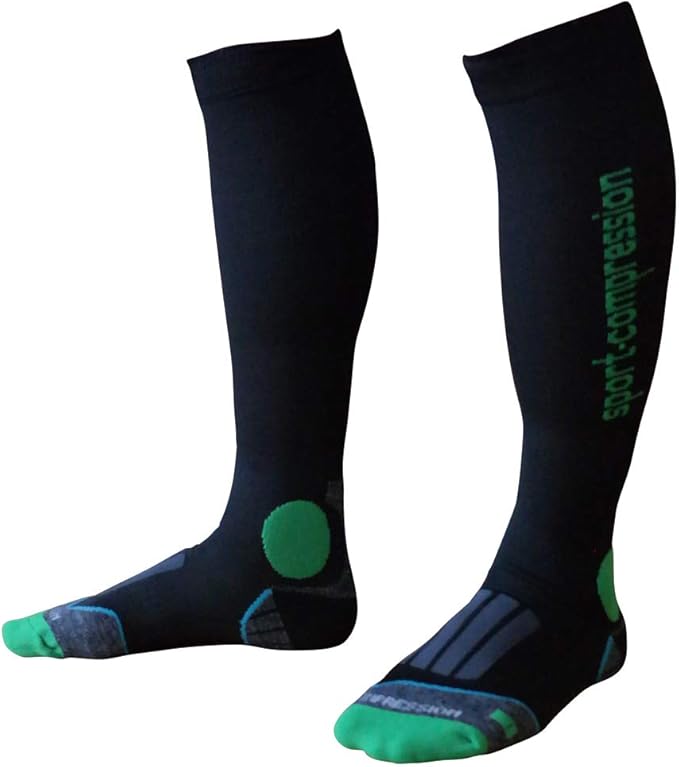 2 Paar Sportstrümpfe Sportsocke Sport-Kompressionsstrümpfe ...