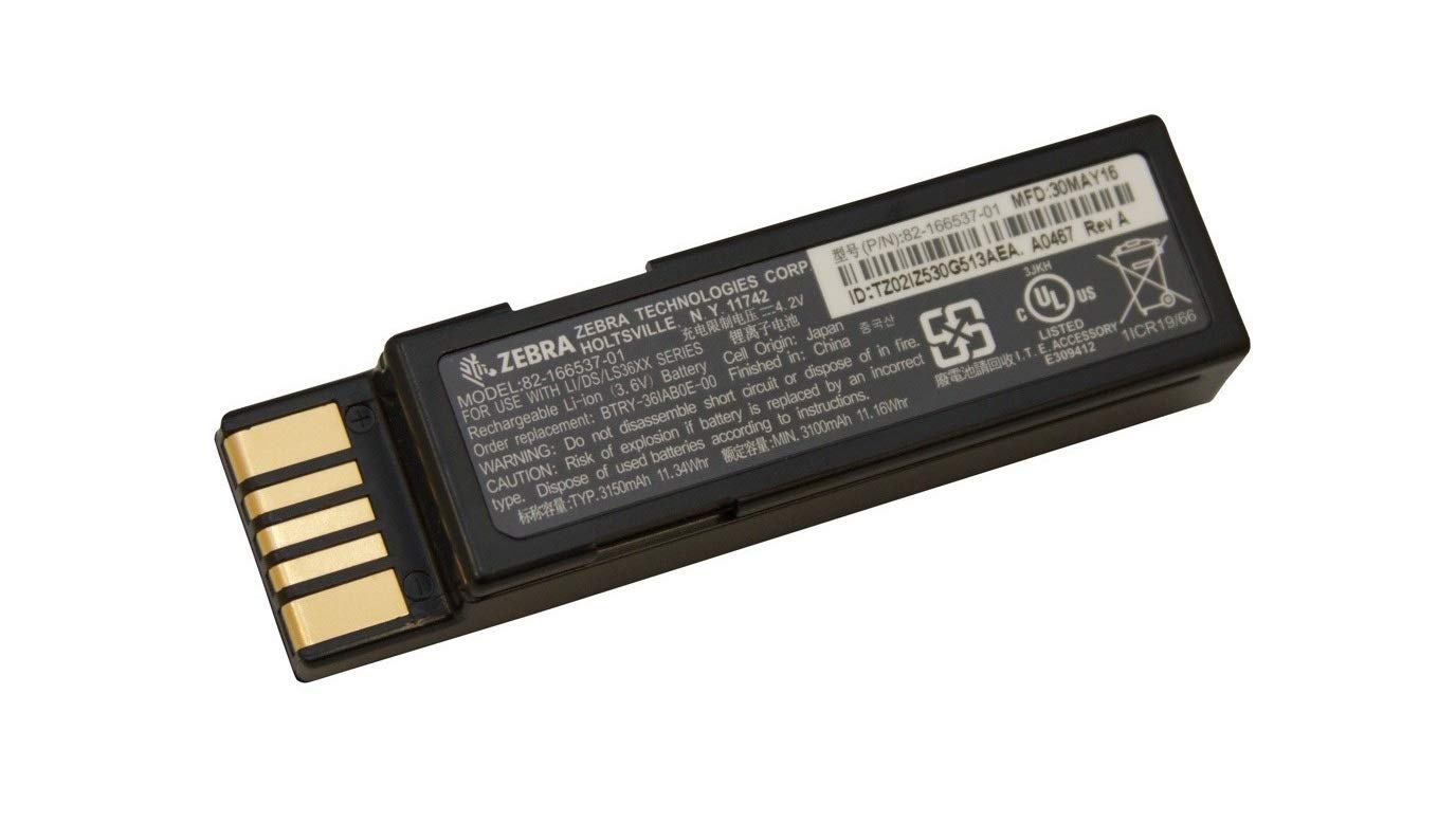 ZEBRA BTRY-36IAB0E-00 36XX FAMILY SPARE BATTERY . - +}: Amazon.co.uk ...