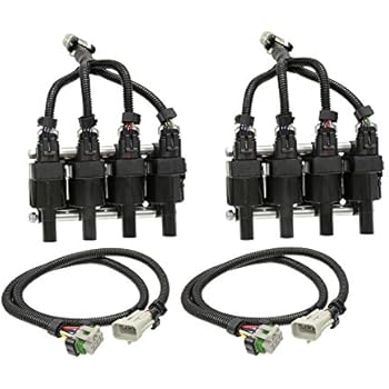 Amazon.com: LS Remote Mount Coil Relocation Brackets D585 LSX LS LQ4 ...