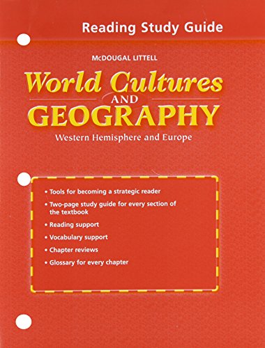 World Cultures & Geography: Western Hemisphere and Europe: Reading ...