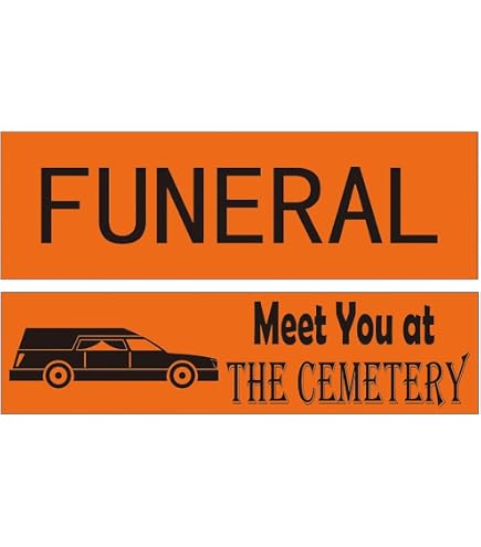Funeral Procession Car Stickers Auto Procession Items – Regal Line
