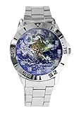 Rotating Earth Watch - The Green Head