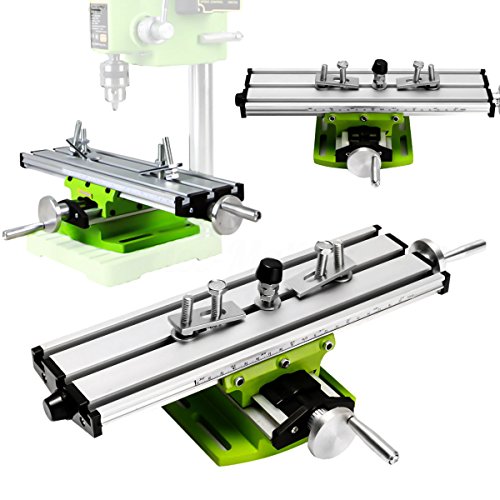 Buy 2 Axis Milling Compound Working Table Cross Sliding Bench Drill ...