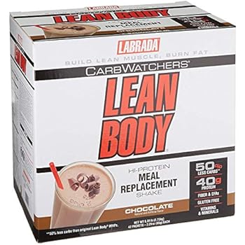 Amazon.com: Labrada Carb Watchers Lean Body Hi-Protein Meal Replacement ...
