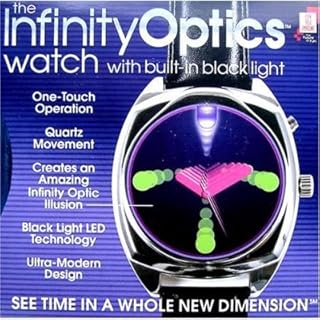 Infinity Optics Watch with Built-in black light LED technology ...