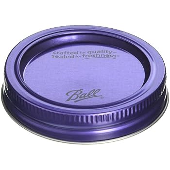 Amazon.com: Mason Jar Lids - Decorative Canning Caps Fit Regular Mouth ...