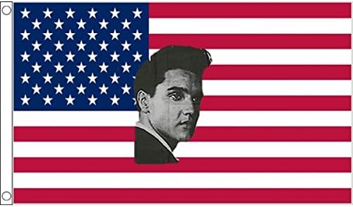 Amazon.com : AZ FLAG USA Elvis Flag 2' x 3' - American Flags 60 x 90 cm ...