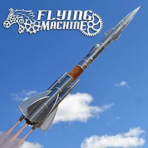 Amazon.com: Apogee Flying Machine Steampunk Model Rocket Kit: Toys & Games