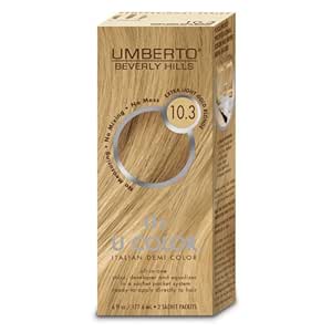 Amazon.com : Umberto Beverly Hills U Color 10.3 - Ext Lt Gold Blon ...