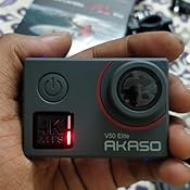 AKASO V50Elite 4K 60fps WiFi Action Camera Touch Screen: Amazon.in ...