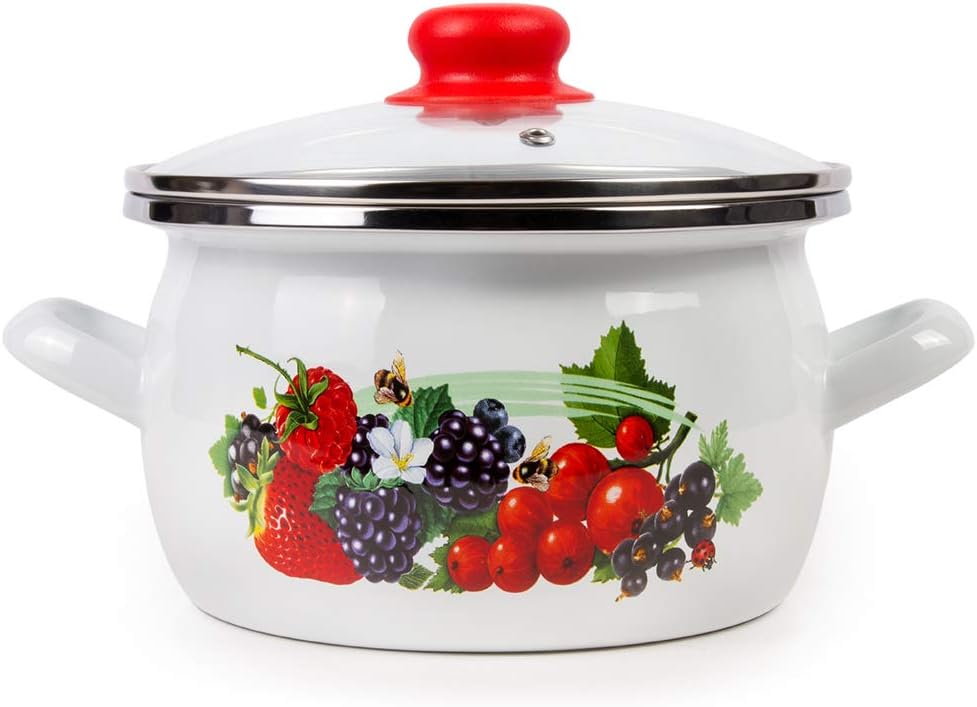 Amazon Enamel Stock Pot Berries Enamelware Pot Enamel Cooking Pot amazon-enamel-stock-pot-berries-enamelware-pot-enamel-cooking-pot