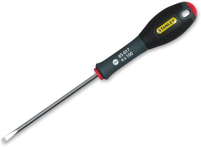 Stanley Fat Max Screwdriver Parallel 5.5X150Mm-Black/Red: Amazon.co.uk ...