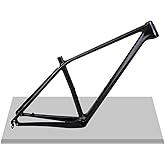 Amazon.com: HIMALO 27.5er 29er Mountain Bike Frame Carbon Fiber Hardtail Bike Frame 15''/17''/19 ...