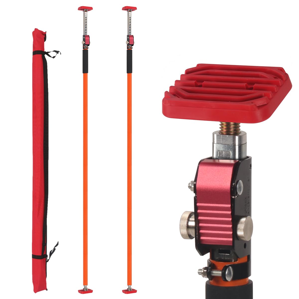 Cabinet Support Rod, Quick Telescopic Support Pole with Adjustable ...