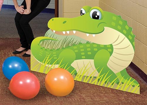 2 Ft Jungle Safari Baby Alligator Cardboard Cutout Standee Standup ...