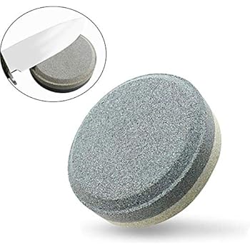 Amazon.com: Round Sharpening Stone, Double Sided Whetstone Sharpening ...