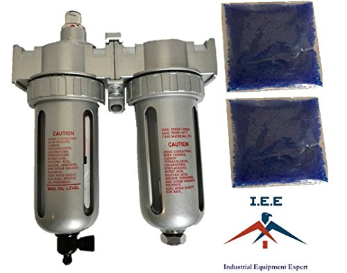1/2" Compressed air in line filter & desiccant air dryer combination ...
