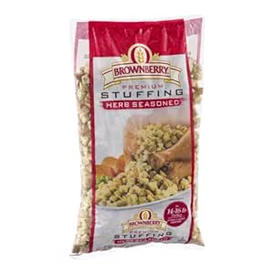 Amazon.com : Brownberry Premium Stuffing Herb Seasoned : Grocery ...
