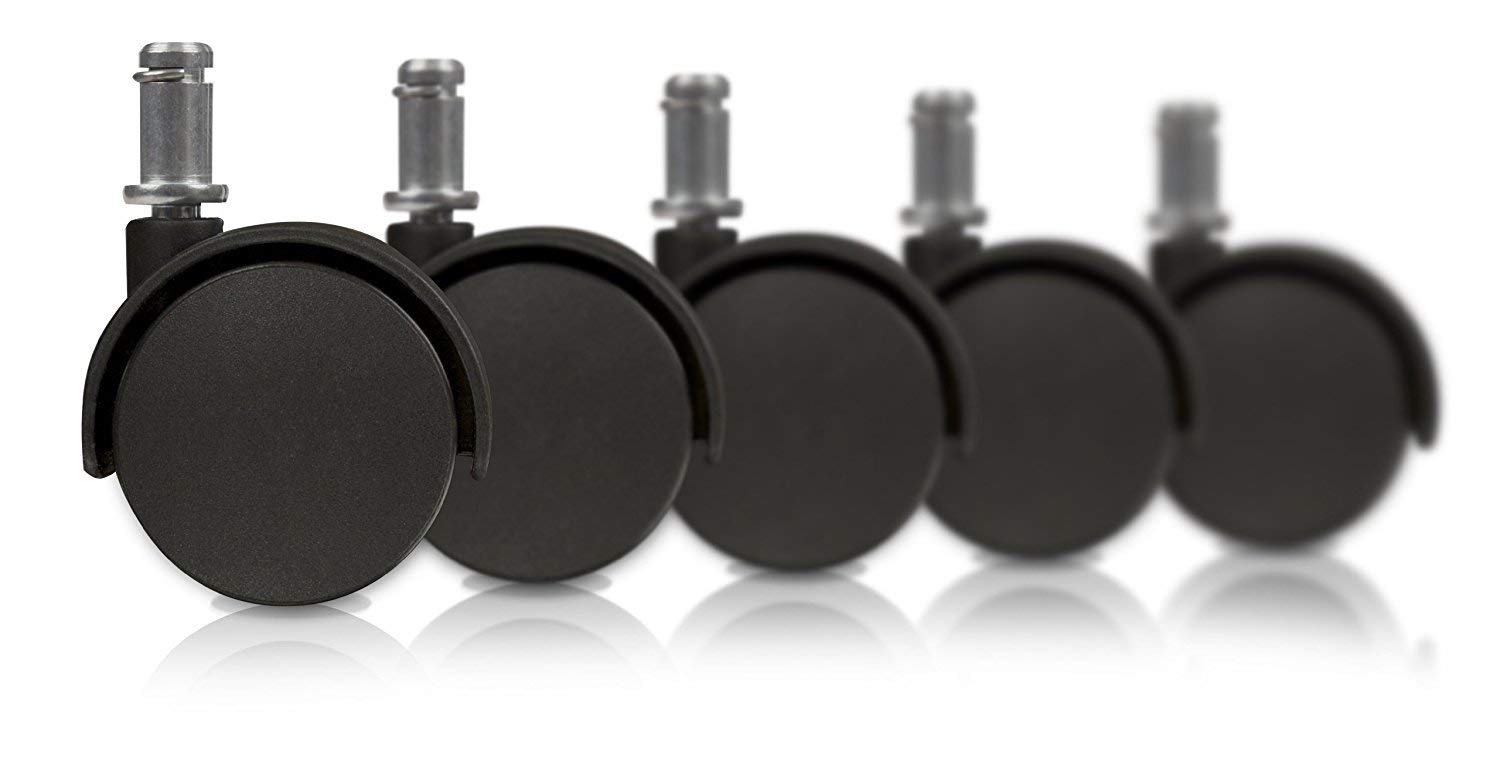 SimpleTec 360 Degree Swivel Rotation Chair Wheel for Universal Standard ...