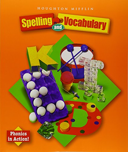 Amazon.com: Houghton Mifflin Spelling and Vocabulary: Student Book (consumable/ball and stick ...