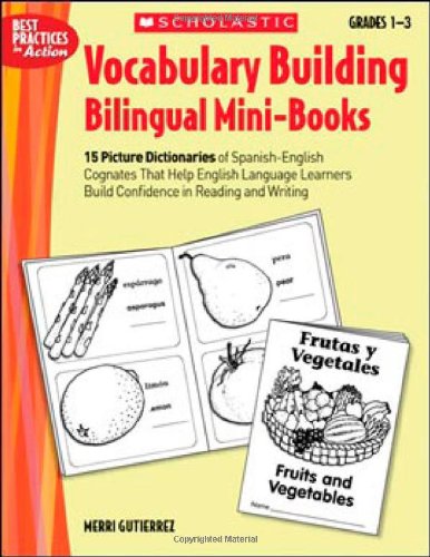 Vocabulary Building Bilingual Mini Books: 15 Picture Dictionaries of ...