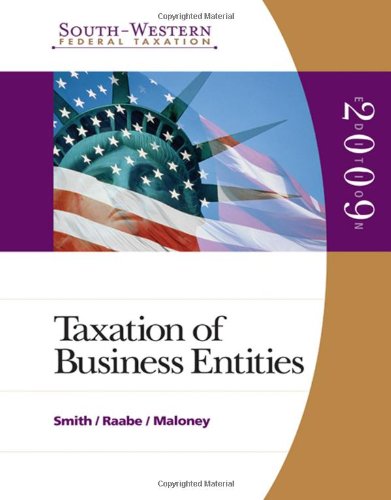 South-Western Federal Taxation: Taxation of Business Entities (with ...
