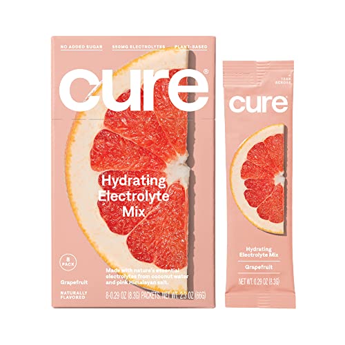 Cure Hydrating Electrolyte Mix | Electrolyte Powder for Dehydration ...