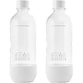 Amazon.com: Replacement Bottle for sodastream Carbonating Sparkling Water Machine 1 Liter (2 ...
