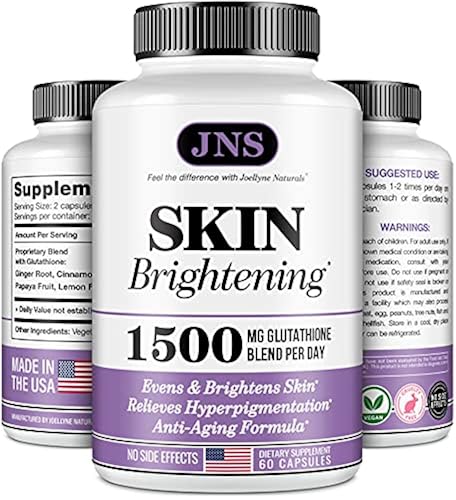 JOELLYNE NATURALS Glutathione Pills - Made in USA Glutathione ...