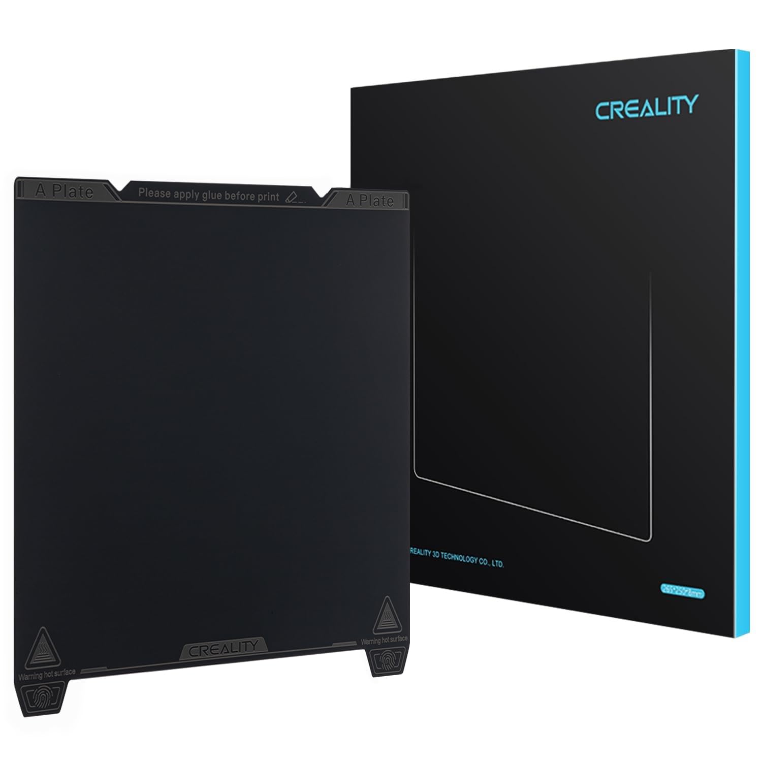 Creality Official K1 Max Build Plate Smooth Surface 315x310mm PEI Sheet Flexible Removable ...