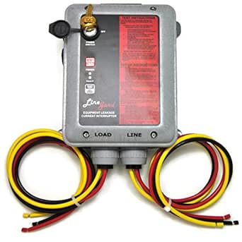 North Shore Safety PGFS-56456 60 Amp, 480 Volt, Permanent Mount GFCI ...