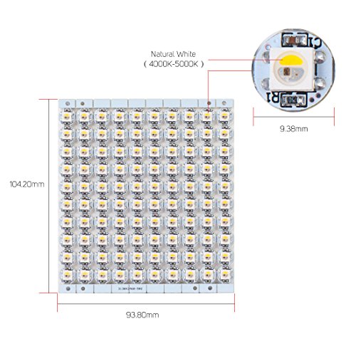 BTF-LIGHTING SK6812RGBW(WS2812B RGBW) LED Chips 100PCS RGB+Natural ...