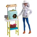 Amazon.com: Barbie Beekeeper Playset, Brunette: Toys & Games
