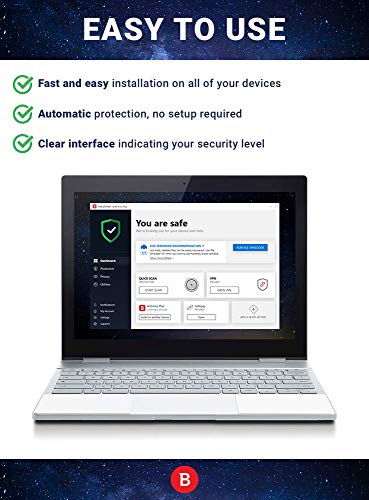 Bitdefender Antivirus Plus 2021 - 1 Device | 1 year Subscription | PC ...