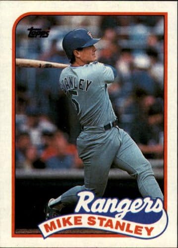 Amazon.com: 1989 Topps Baseball Card #587 Mike Stanley: Collectibles ...