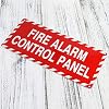 Fire Alarm Control Panel Sign 4.5 x 10 Inch 40 Mil Thick Aluminum ...