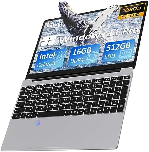 سعر Auusda Laptop Computer with 16GB DDR4 512GB SSD, Intel Celeron ...