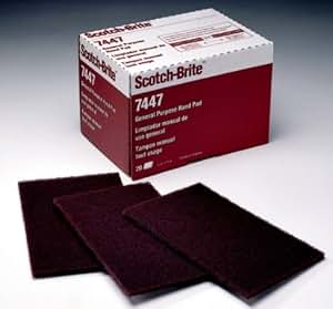 Amazon.com: Lot of 5 Red 3M Scuff Pads Scotch Brite 3M Brand: Automotive