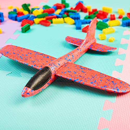 Foam Airplane Toys - 3-Pack Model Foam Plane, Manual Throwing Flying ...
