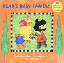 Barefoot Books Bear's Busy Family (A Barefoot Board Book): Stella ...