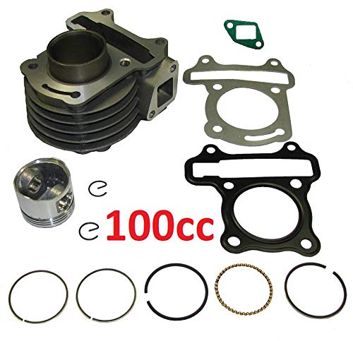 Amazon.com: 100cc Big Bore Kit GY6 49CC 50CC 139QMB Moped Scooter ...