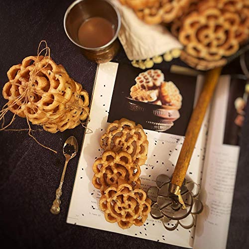 TAZBI Bronze Achappam Mould/Achumuruku Achu Mould/Maker/Achappam Maker ...