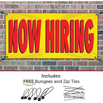 Amazon.com : Now Hiring Apply Inside Sign - PVC Size 11" x 17" Unique ...