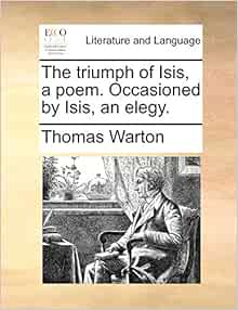 Amazon.com: The triumph of Isis, a poem. Occasioned by Isis, an elegy ...