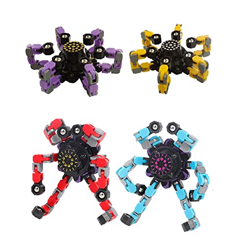 Fidget Robot Spinner Toy DIY Android Fingertips Spinner Hand ...